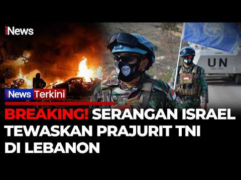 BREAKING! Prajurit TNI Gugur Dihantam Serangan Israel di Lebanon | iNews Terkini