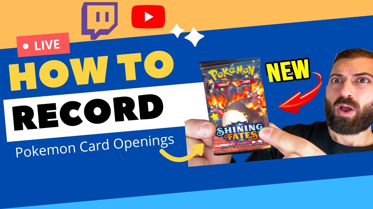 How to record Pokemon card openings! Simple and easy steps to get ...