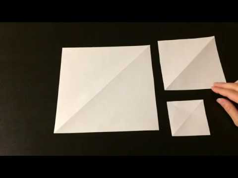 How to Make a Square Piece of Paper - YouTube