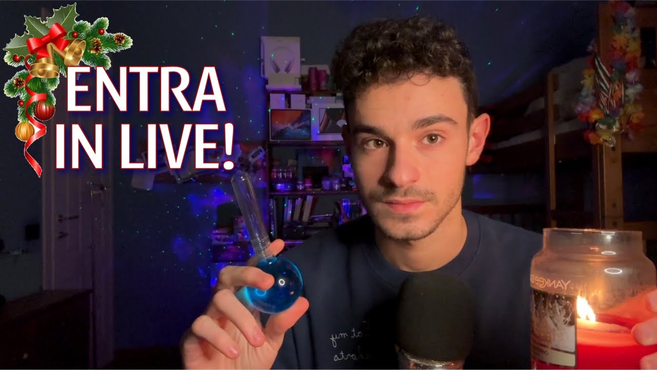 ENTRA IN LIVE E RILASSATI 🎄🫶🏻 | Marco Asmr - YouTube