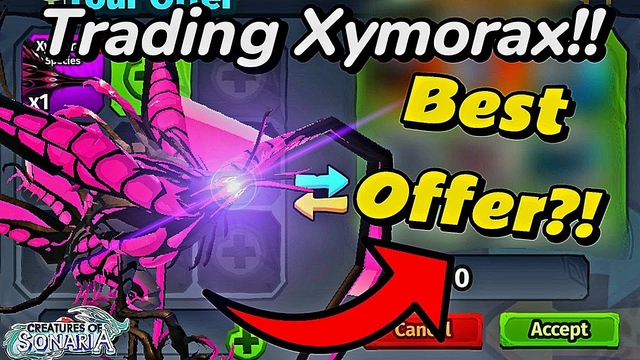 Seeing Offers For Xymorax!!🦟💜 Creatures of Sonaria - YouTube