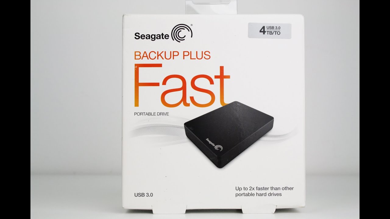 Seagate Backup Plus Fast - Review - YouTube