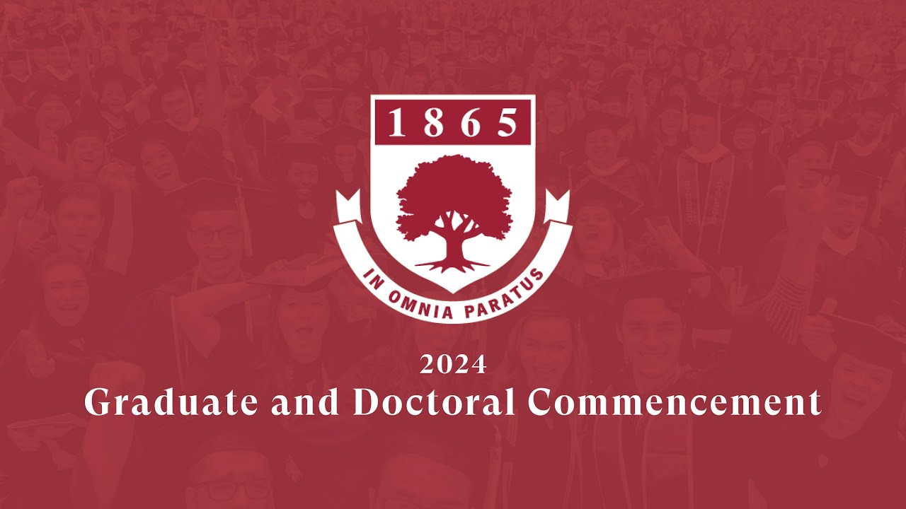 Rider University 2024 Commencement - Graduate and Doctoral Ceremony - Live Stream Recording ...