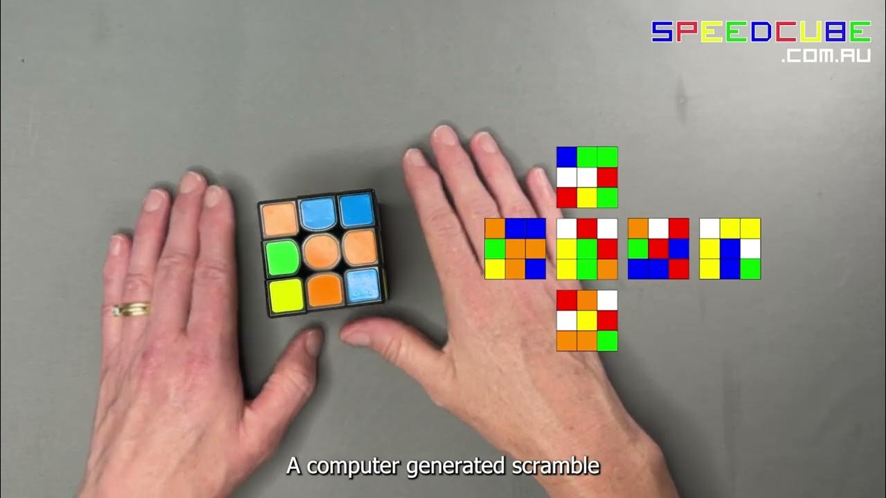 How to scramble a 3x3 Rubik’s cube - YouTube