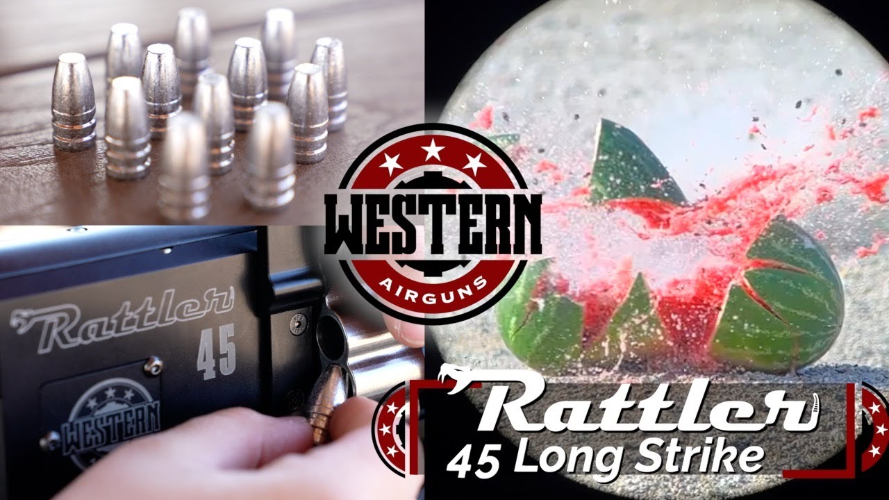 Western Airguns Rattler 45 Long Strike Semi-Auto Airgun - YouTube