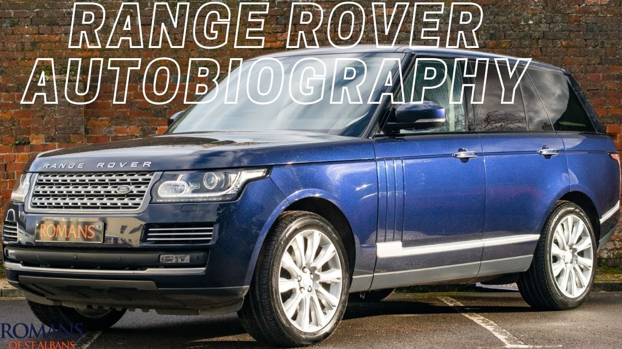 Range Rover Autobiography Blue - YouTube
