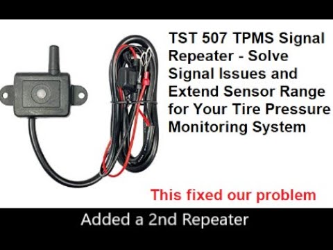 Added a 2nd TST 507 TPMS Repeater to Forest River Riverstone 29RKFB 5th ...