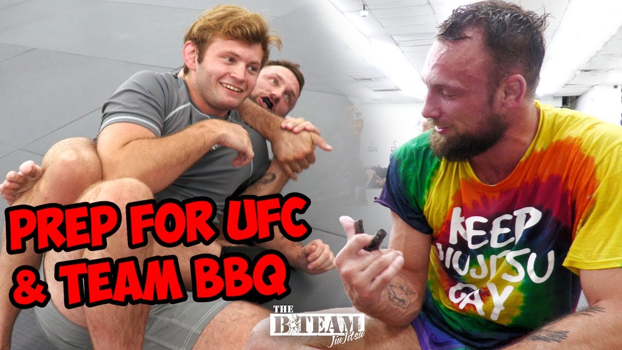 UFC Training Camp & Austin's Best BBQ | B-Team Vlog - YouTube