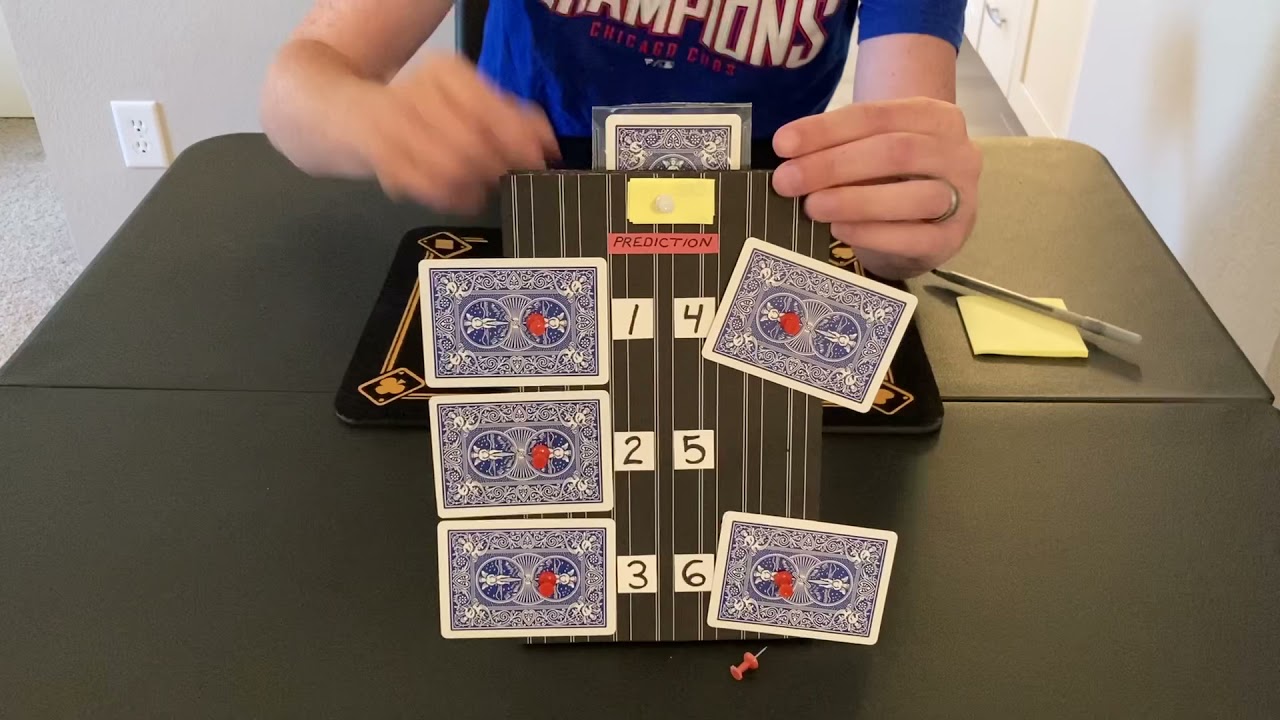 Slate Of Mind (card trick) - YouTube