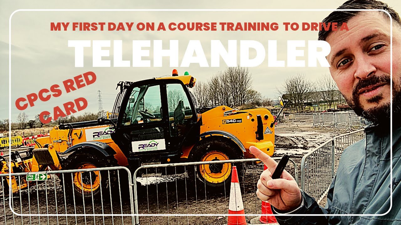 My First Day Learning to Operate a Telehandler! - YouTube