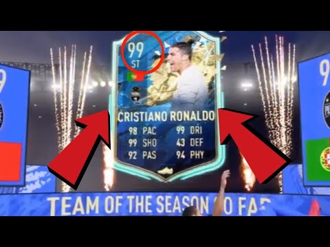 PACKING 99 TOTS RONALDO!?! FIFA 20 - YouTube