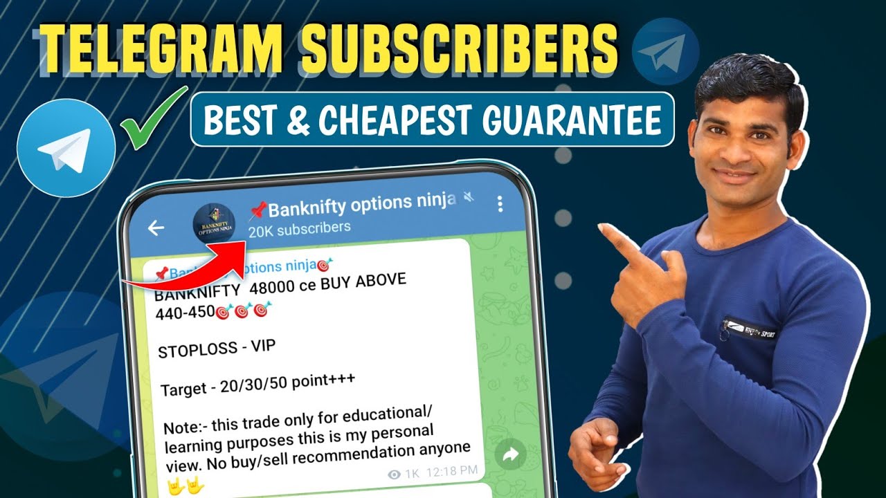 Telegram Channel Subscribers Kaise Badhaye | How To Increase ...