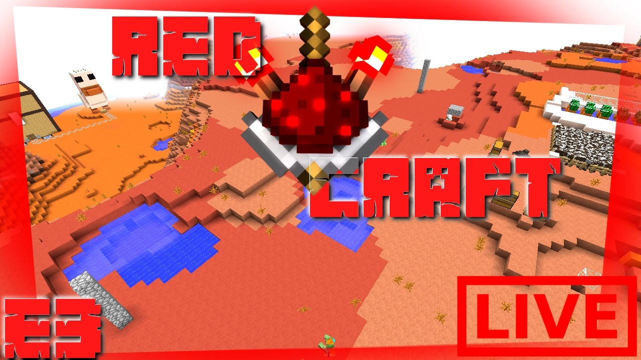 RedCraft Ep.3 in LIVE - Una farm di LANA senza Redstone!? - YouTube