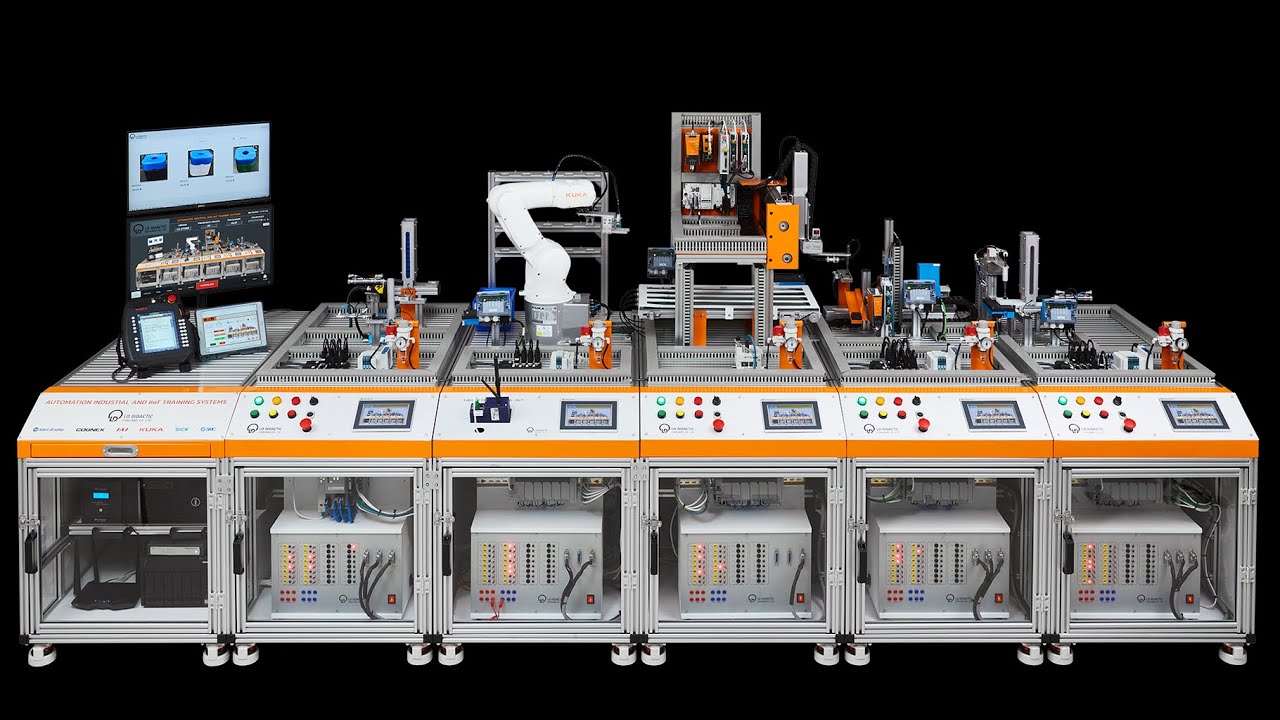 AUTOMATION INDUSTRIAL AND IIOT TRAINING SYSTEMS - YouTube