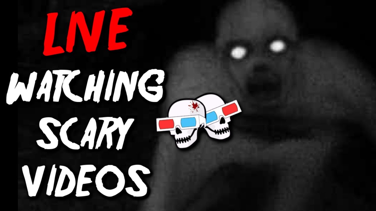 Let's Watch Scary Videos Together! Live! - YouTube