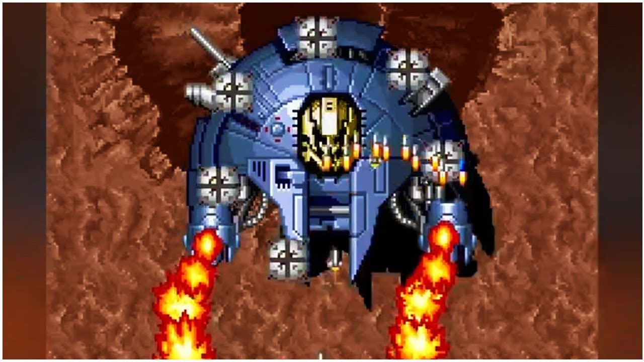 Lightning Fighters - All Bosses (Arcade) - YouTube