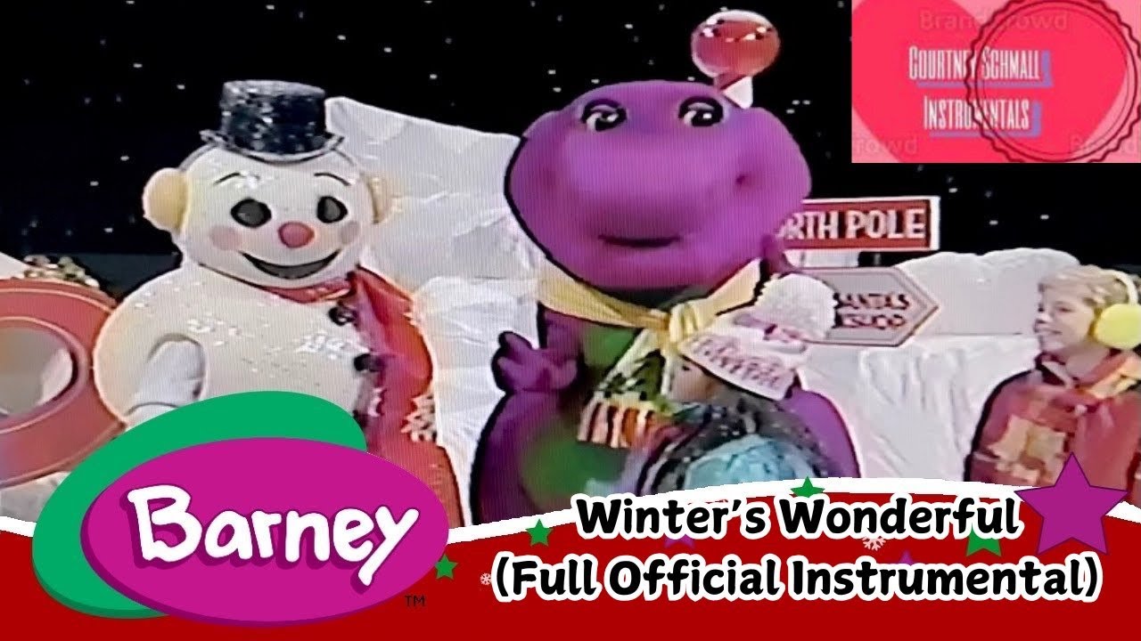 Barney: Winter's Wonderful (Full Official Instrumental) - YouTube