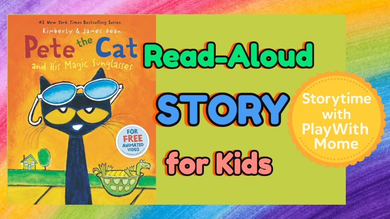 Pete the Cat and Magic Sunglasses | Read-Aloud Story - YouTube