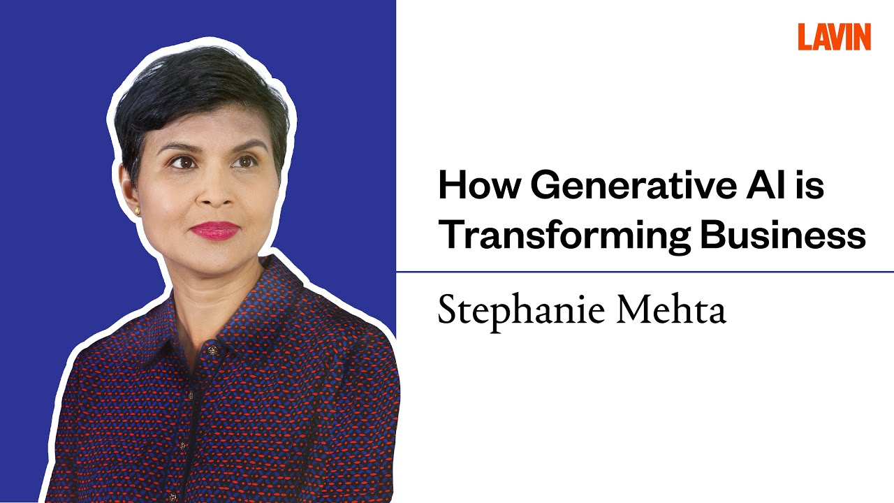 How Generative AI is Transforming Business | Stephanie Mehta - YouTube