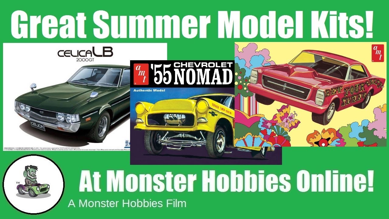 More New Summer Time Model Kits And Updates at Monster Hobbies Online ...