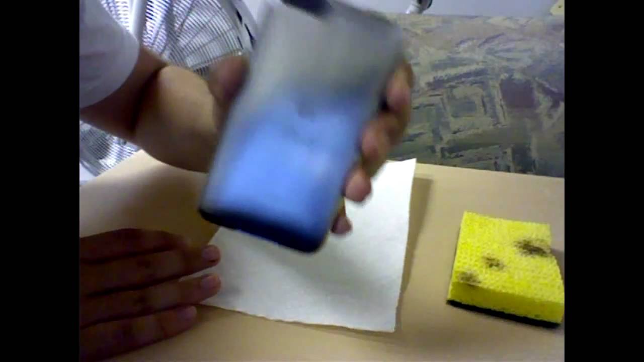 How To Remove Scratches off an iPod Touch (Brushed Metal Back) - YouTube
