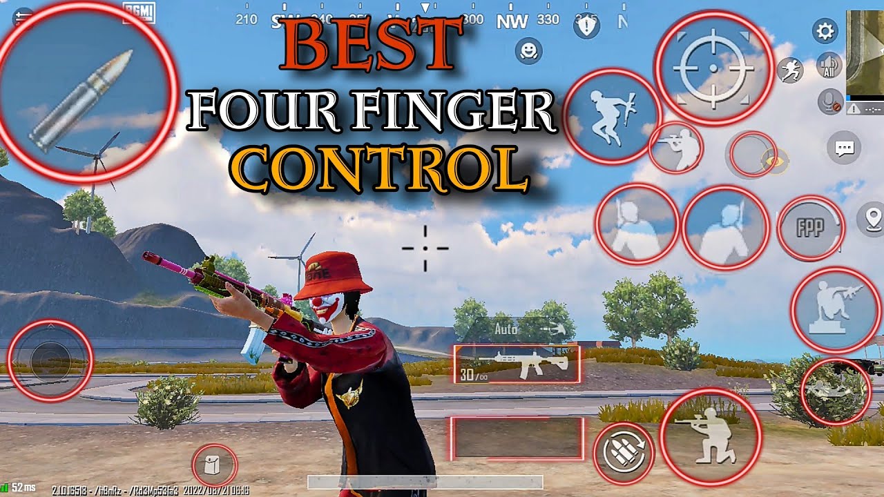 Best 4 Finger Control Control Code For Bgmi New 4 Finger Claw Control 🔥 ...