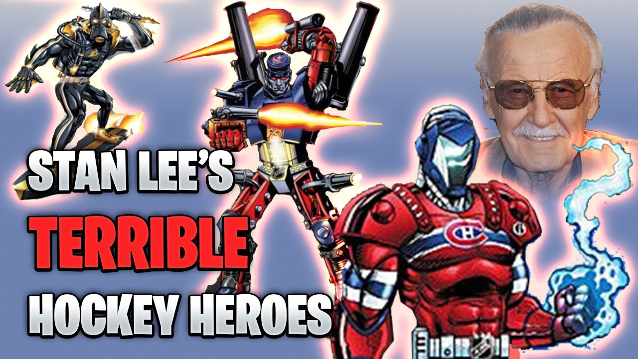 Remember That Time Stan Lee Made 30 NHL Superheroes - YouTube