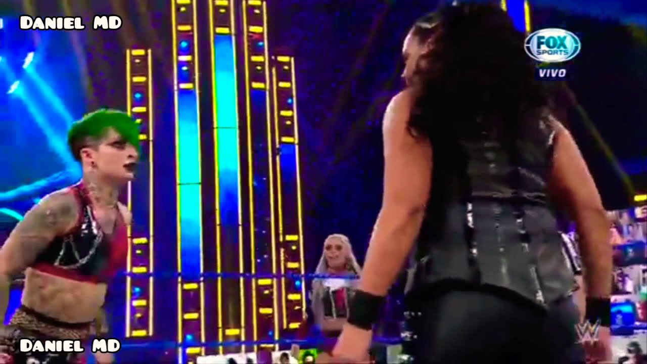 The Riott Squad vs Natalya & Tamina - WWE Smackdown 19/02/21 Español ...