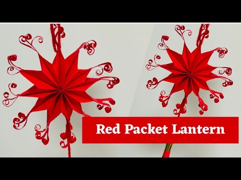 Chinese New Year Decoration Ideas Using Red Packet | Ang pow Decor ...
