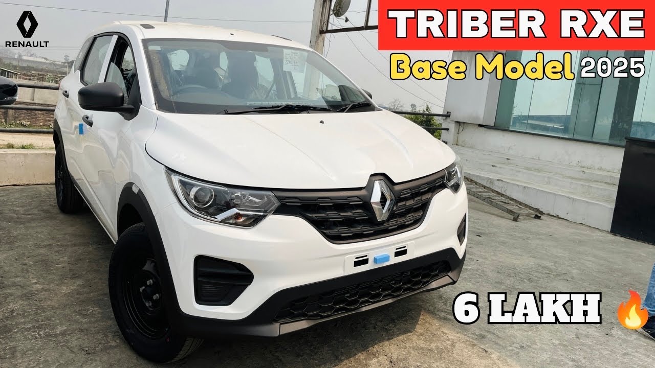 7 Seater 🔥 मात्र @6lac/- Only मान गए Renault 🙏 || Renault Triber Base ...
