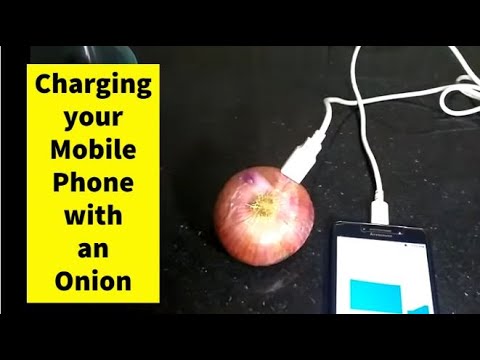 #Charging #your #Mobile #Phone With an Onion | Charge mobile phone ...