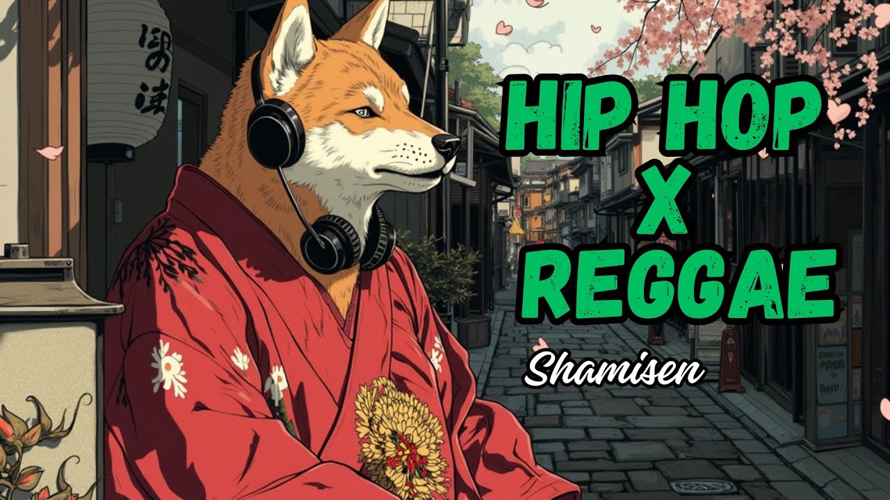 Asian Chill Reggae Music Shamisen Sounds for Deep Relaxation Peaceful ...