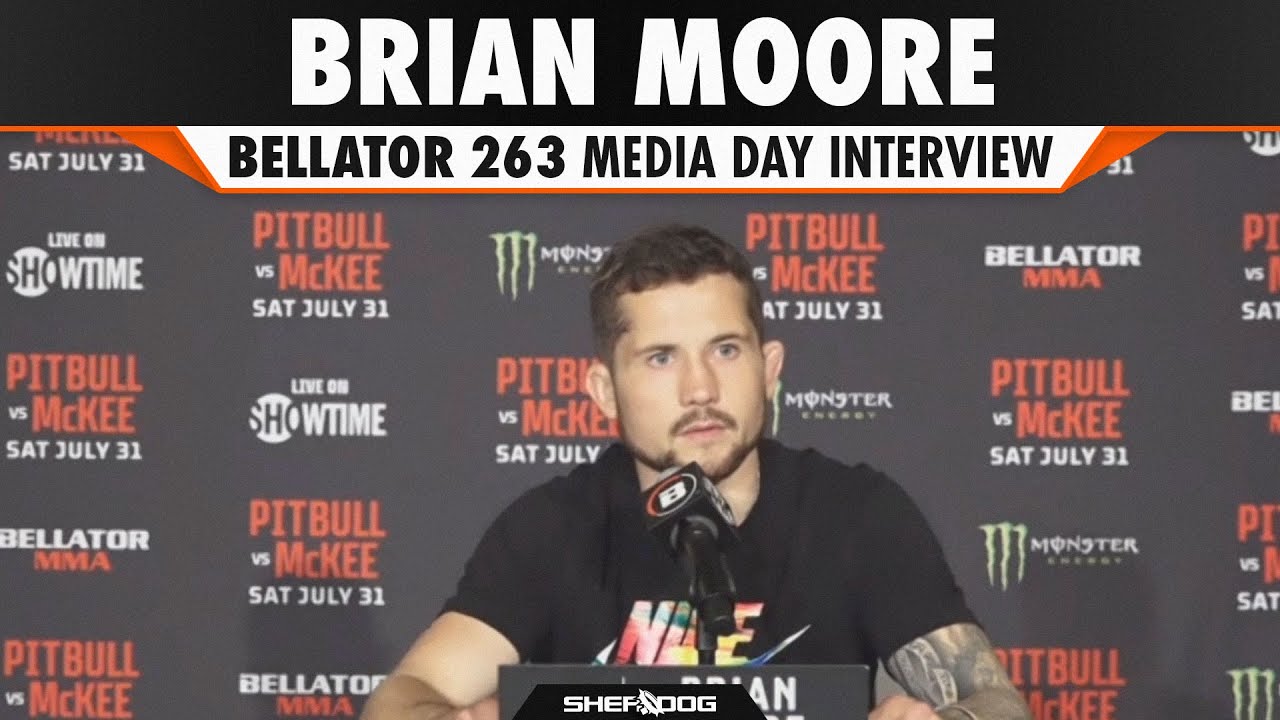 Brian Moore | Bellator 263 - Media Day Interview - YouTube