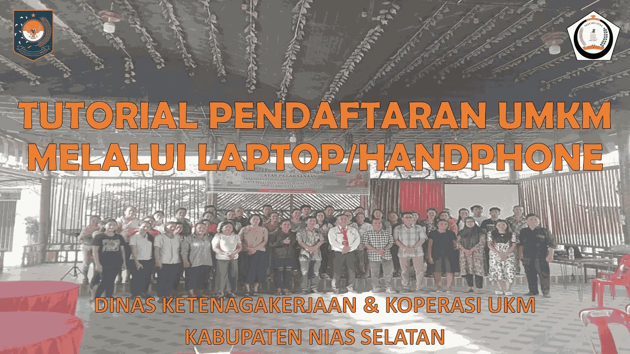 Tutorial Pendaftaran UMKM Pada Website Dinas Ketenagakerjaan & Koperasi UKM Kabupaten Nias ...