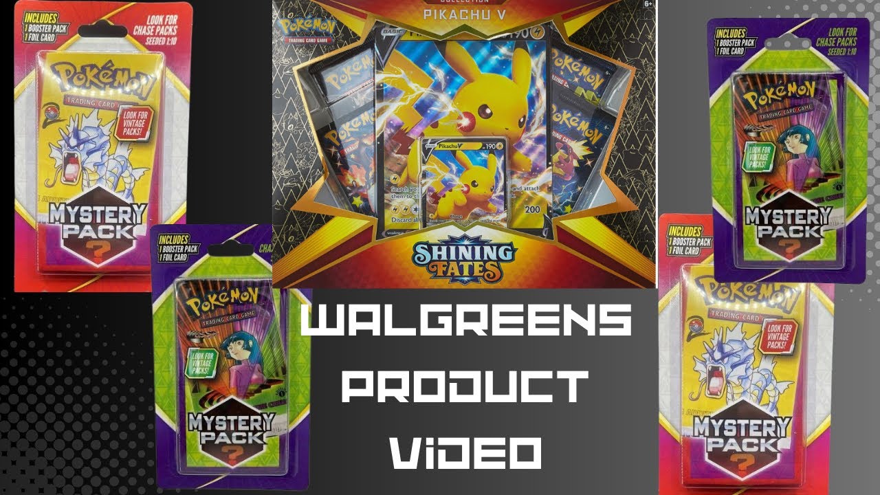 Pokemon Walgreens Card Opening!!! - YouTube