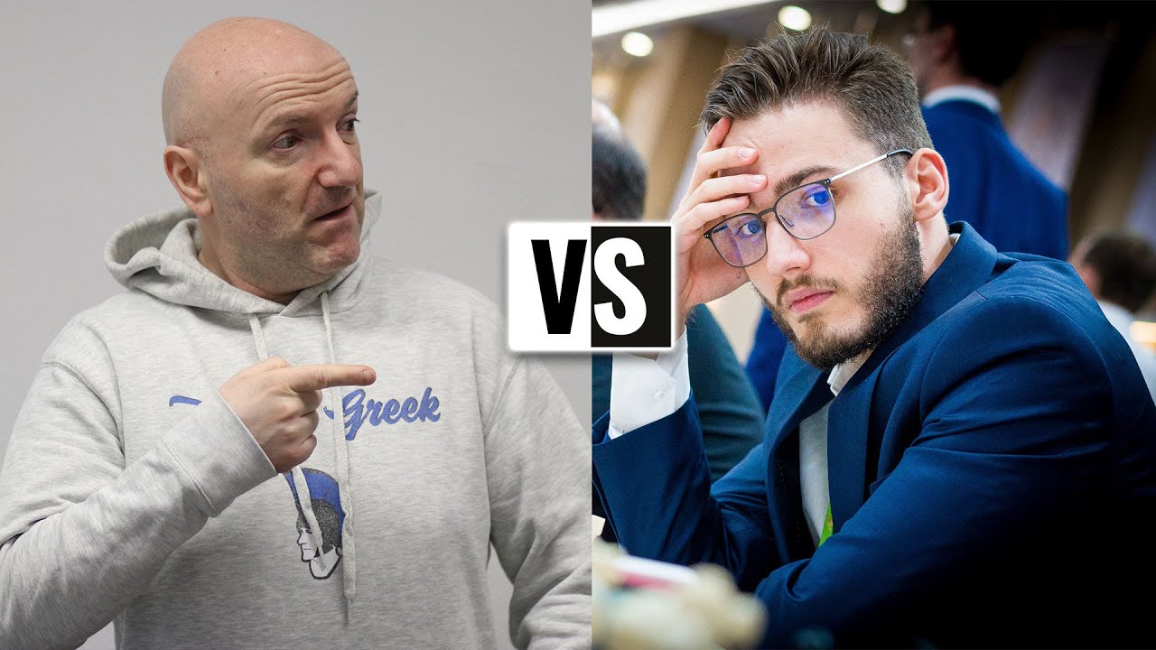 The Big Greek gegen GM Velimir Ivic - YouTube