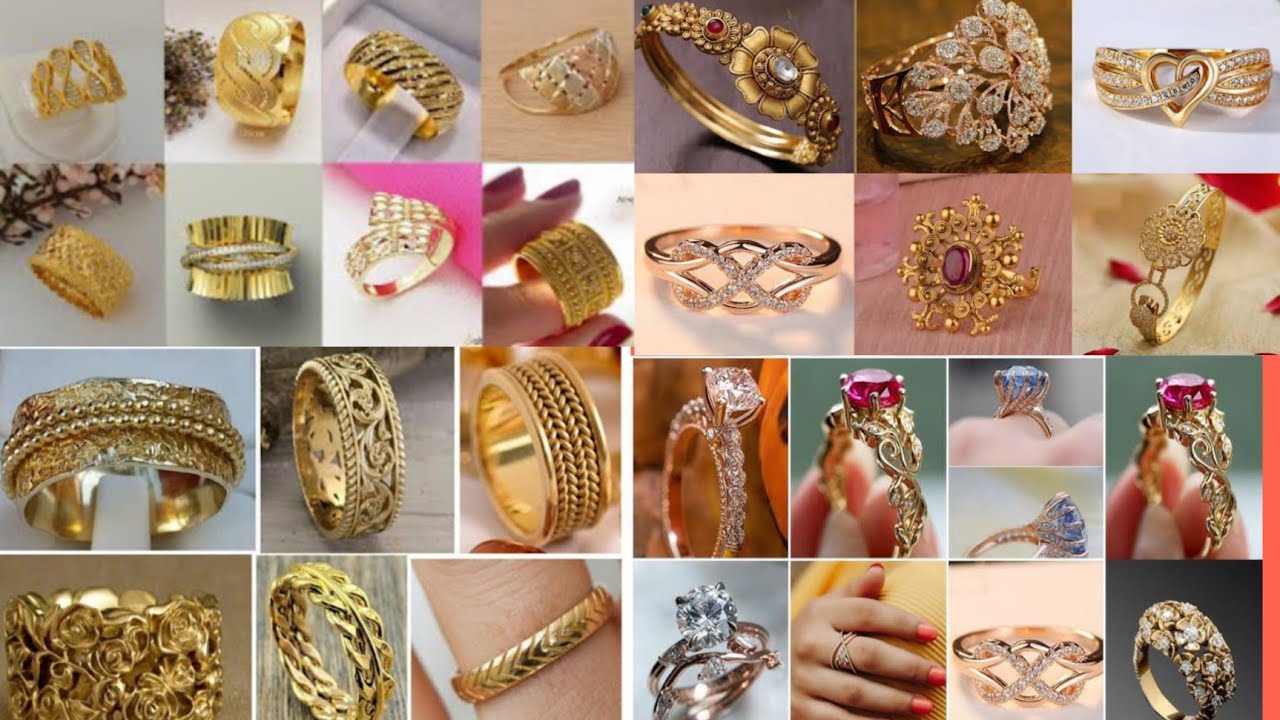 anguthi ring new design gold jewellery design - YouTube