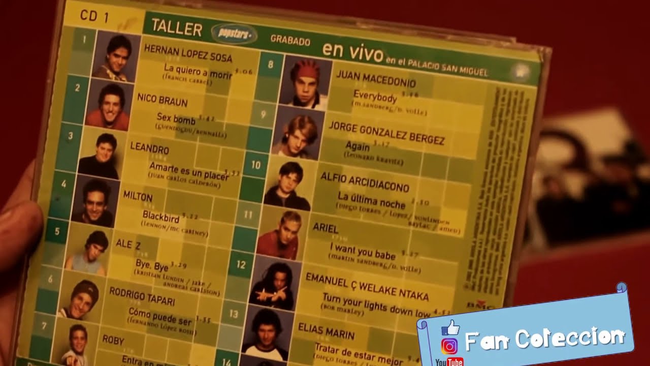 POPSTARS - CDS- COLECCIÓN - REVIEW - UNBOXING - YouTube