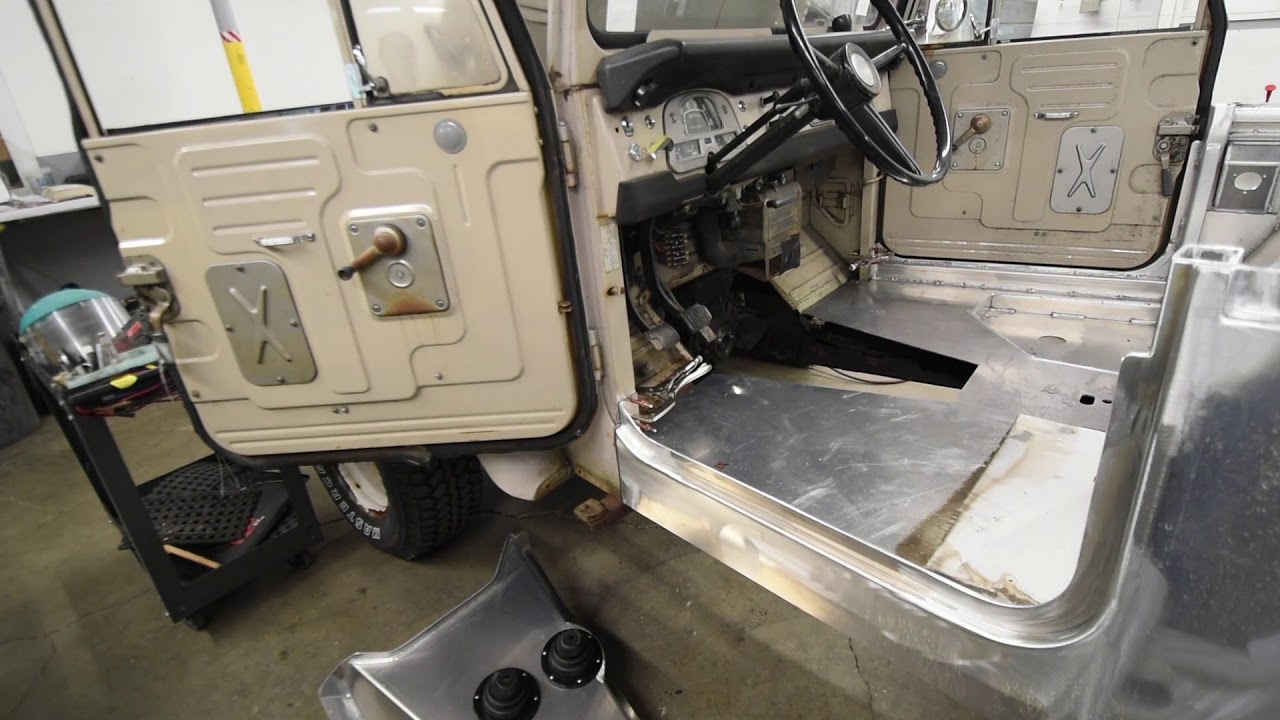 1971 FJ40 Aluminum Tub Installation & OME- 013 - YouTube