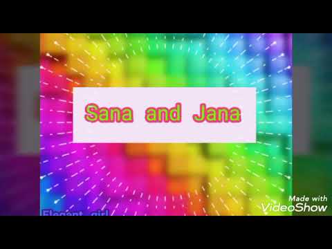✨SANA OR JANA ✨ Elegant girl💃✨#1