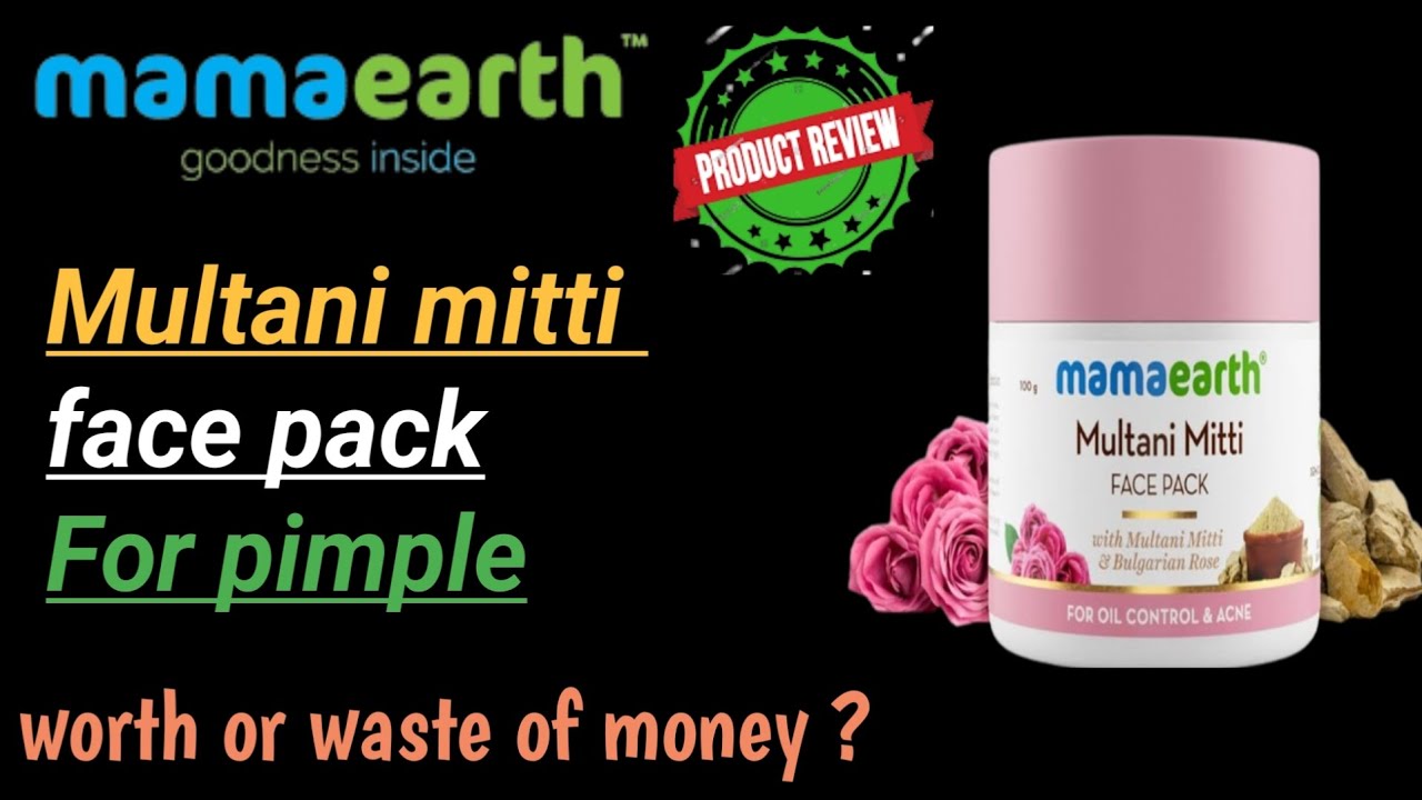 Mamaeath multani mitti face pack review/Multani mitti face pack/ # ...