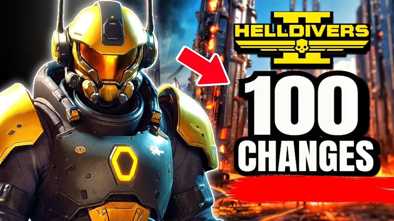 100 Changes in Helldivers 2 New Update! - YouTube
