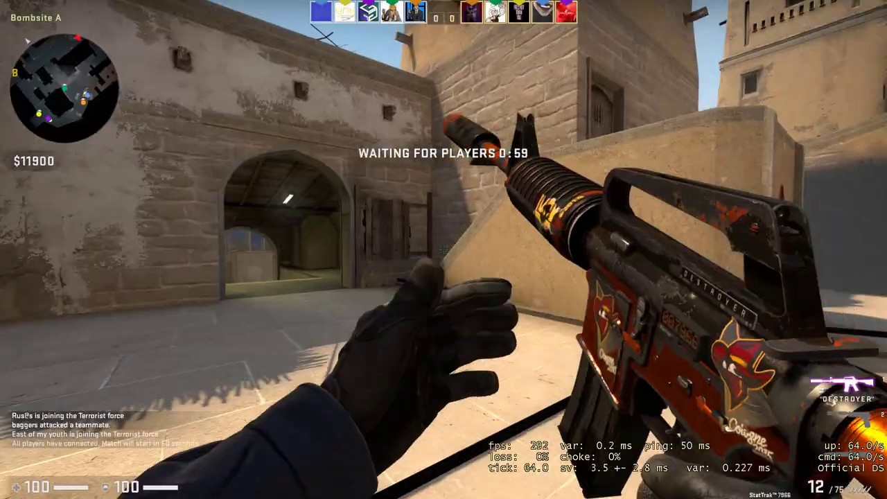 CS:GO FULL MAP w/comms --- Map played: de_mirage - YouTube