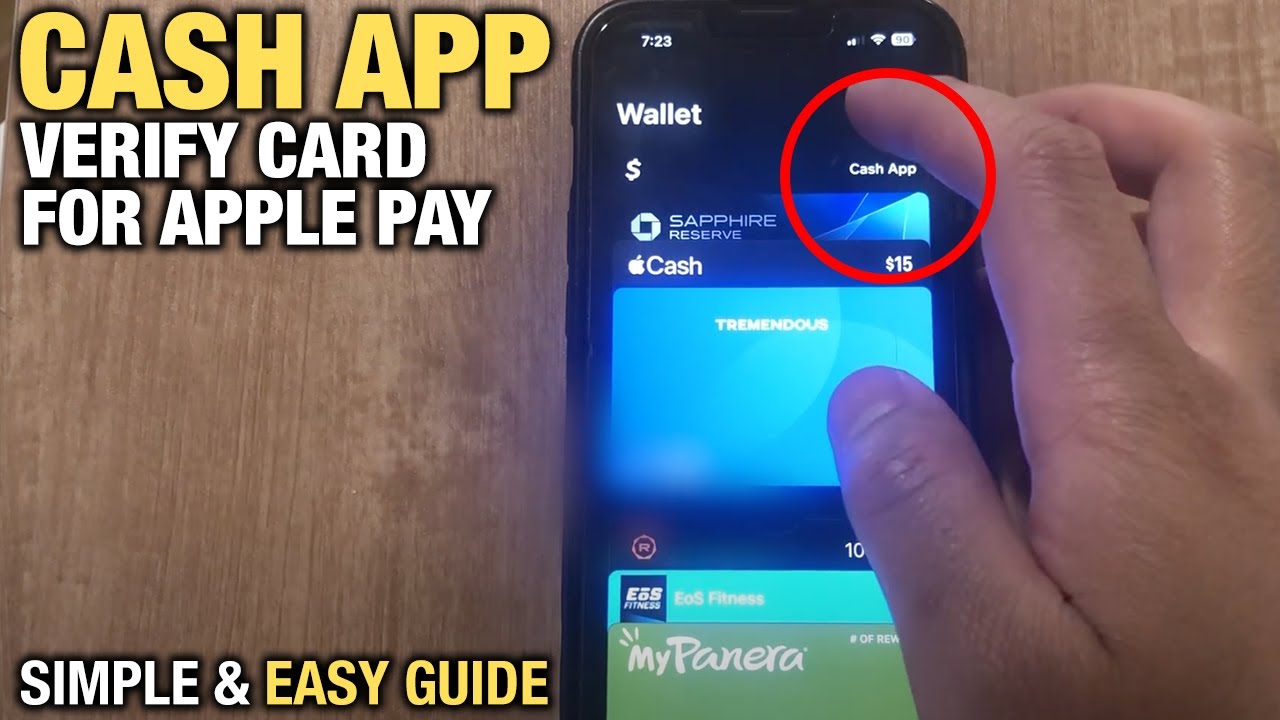 How To Verify Cash App Card For Apple Pay (SIMPLE & Easy Guide!) - YouTube