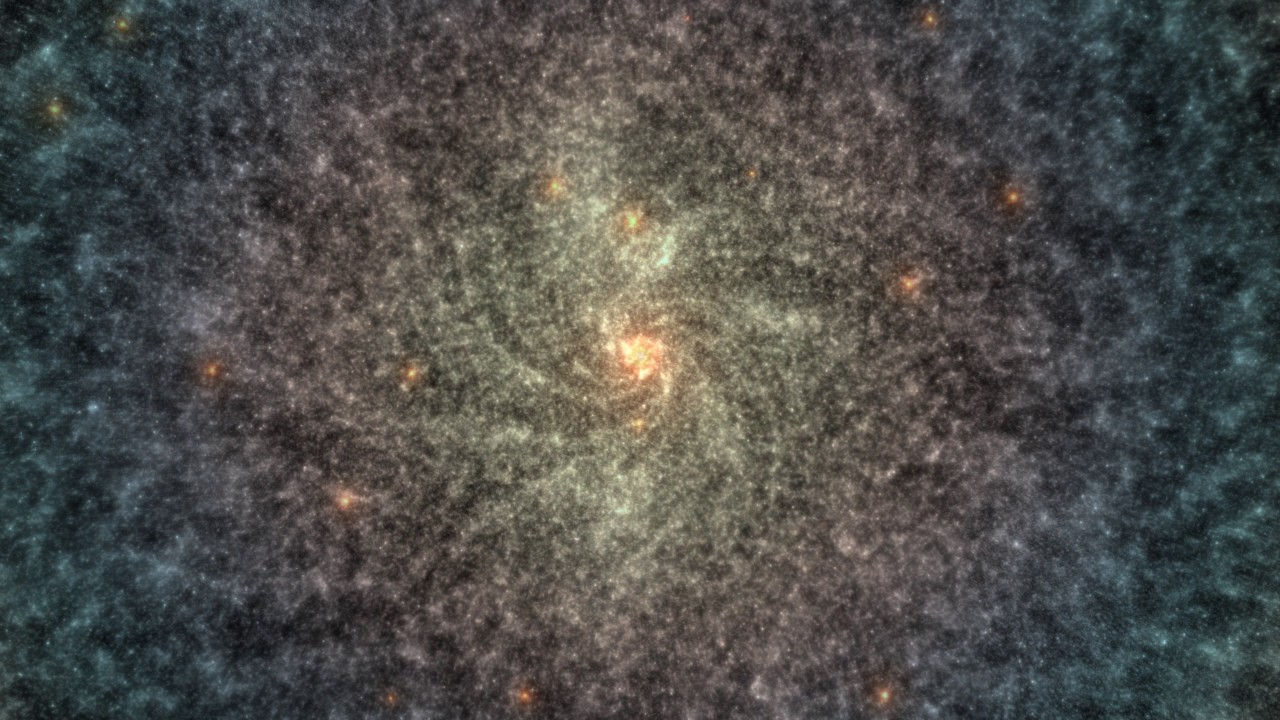 4K Galaxy Core 2160p Motion Background AA VFX - YouTube