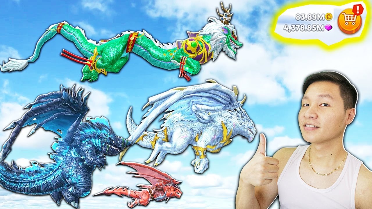 NẾU SLENDERMAN MUA HẾT TẤT CẢ RỒNG VIP NHẤT CỦA HUNGRY DRAGON | Thử ...