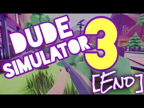 DUDE SIMULATOR 3 [end] | ESCAPE PRISON TO TAKE A PRESENT TO THE HOMIE ...