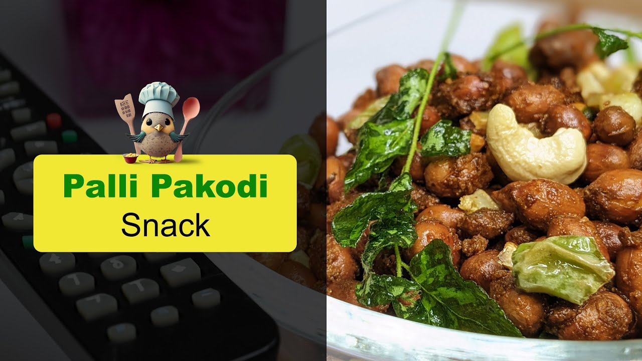 Crunchy Palli Pakodi Recipe | Spicy Groundnut Snack - YouTube