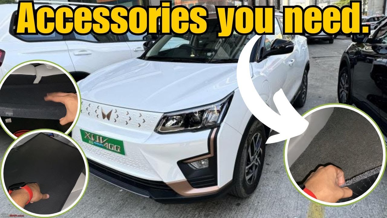Basic accessories for XUV 400 you need 🤩 - YouTube