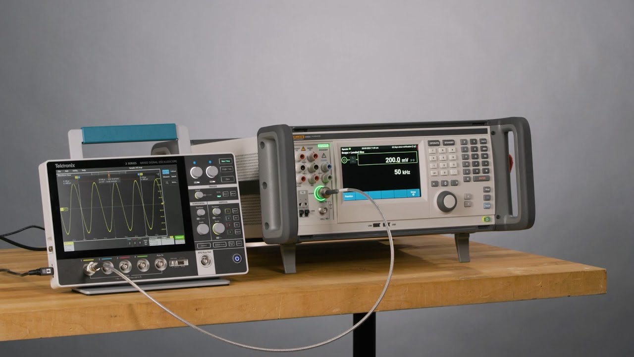 Step-by-Step Guide | How to Calibrate a Digital Oscilloscope | 5560A ...